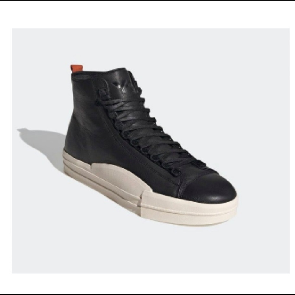 *Rare* Y-3 Adidas Yuben Mid Black Rust High Top Sneak… - Gem